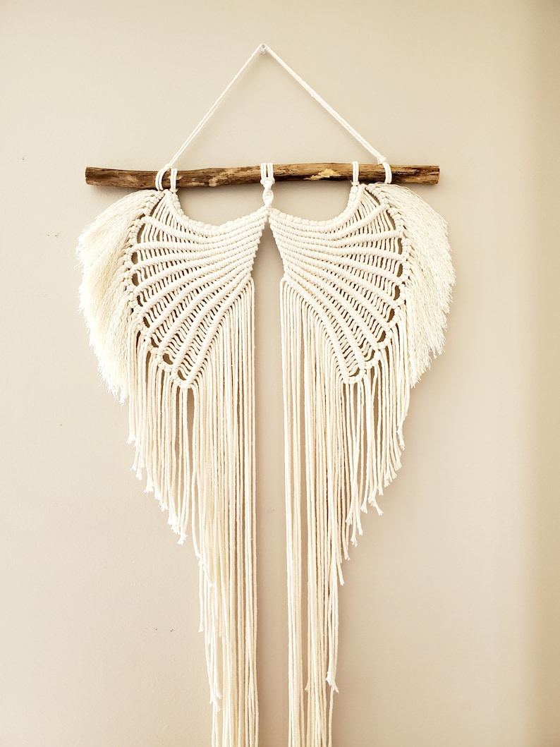 Macrame Angel Wings - Etsy