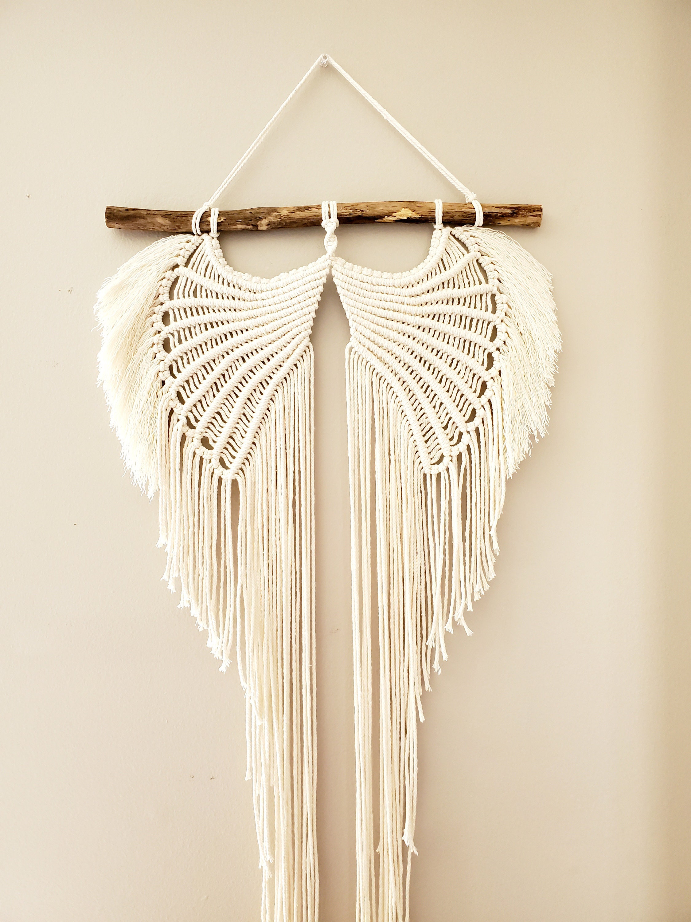 Macrame Angel Wings - Etsy
