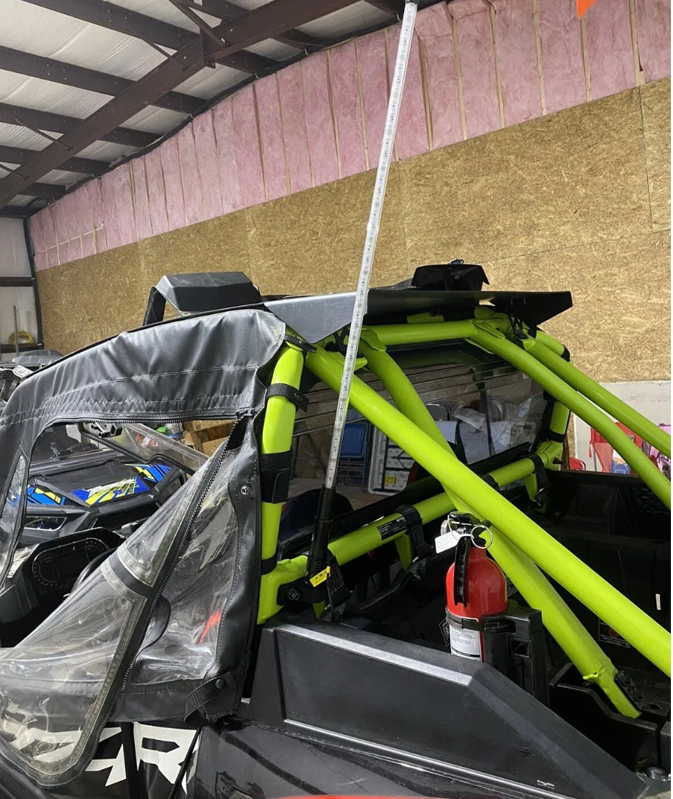 Polaris Rzr Turbo S Led Light Whip Mount - Etsy