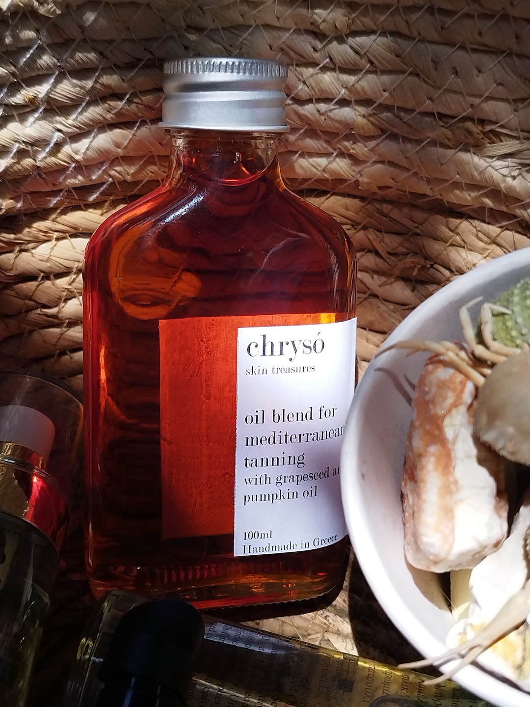 All Natural Tanning Oil, Beach Oil, Summer Oil With Blend Grapeseed and ...