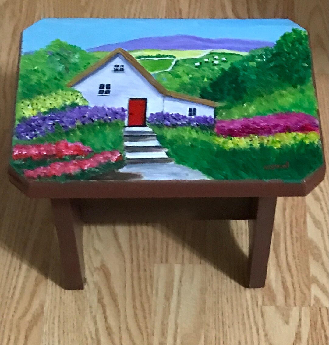 Irish Cottage Stool. - Etsy