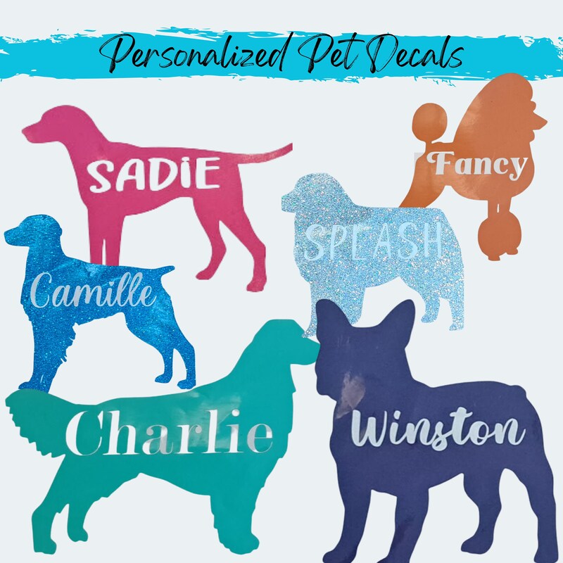 Dog Breed Decal - Etsy