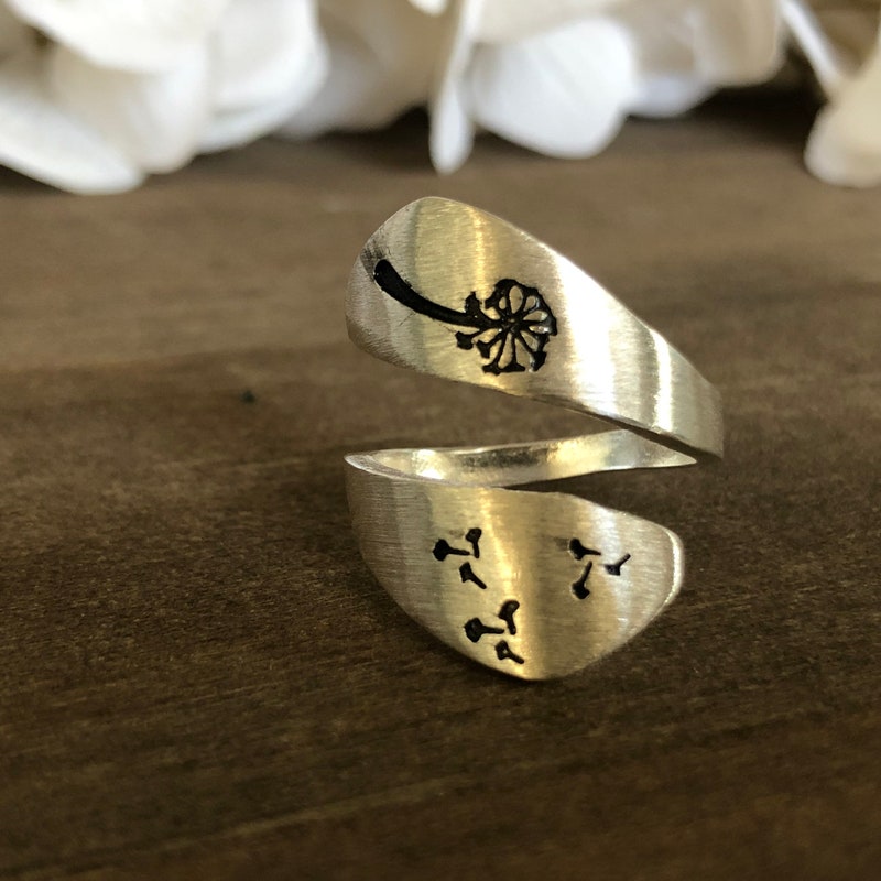 Dandelion Ring - Etsy