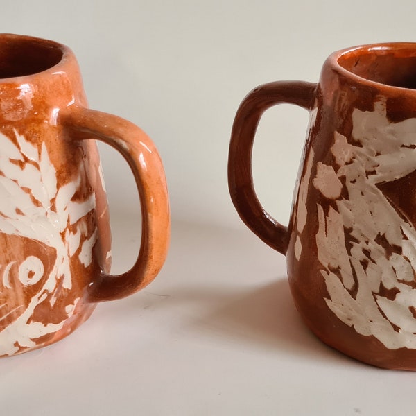 Sgraffito Mug - Etsy
