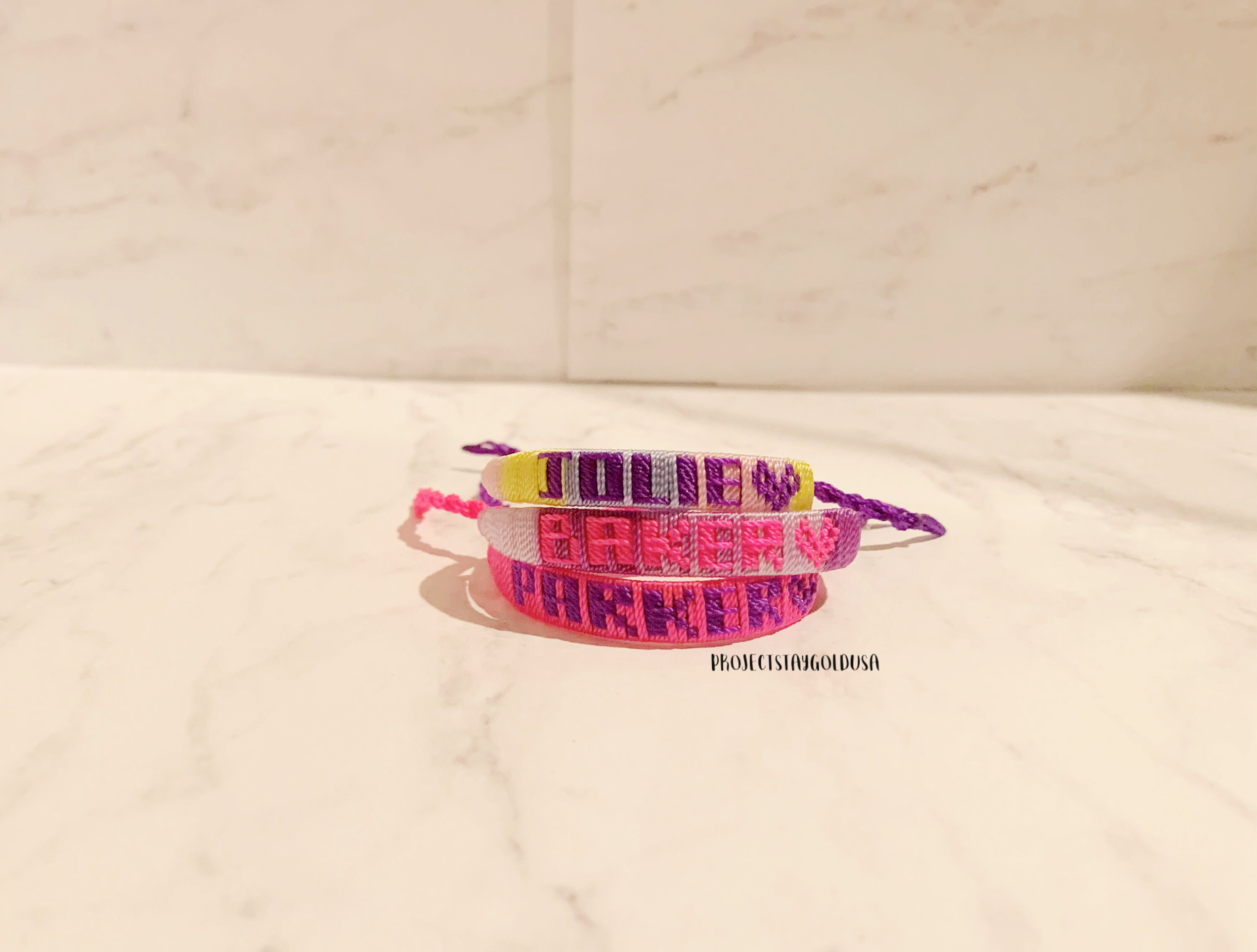 CLASSIC Personalized Friendship Bracelets With Names / - Etsy