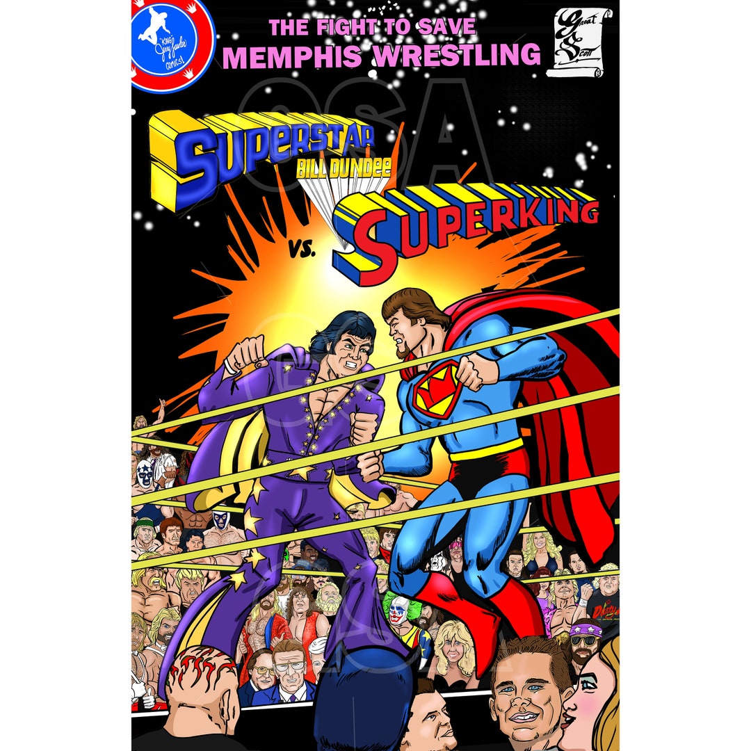 Superking Vs Superstar Bill Dundee 11 X 17 Poster - Etsy
