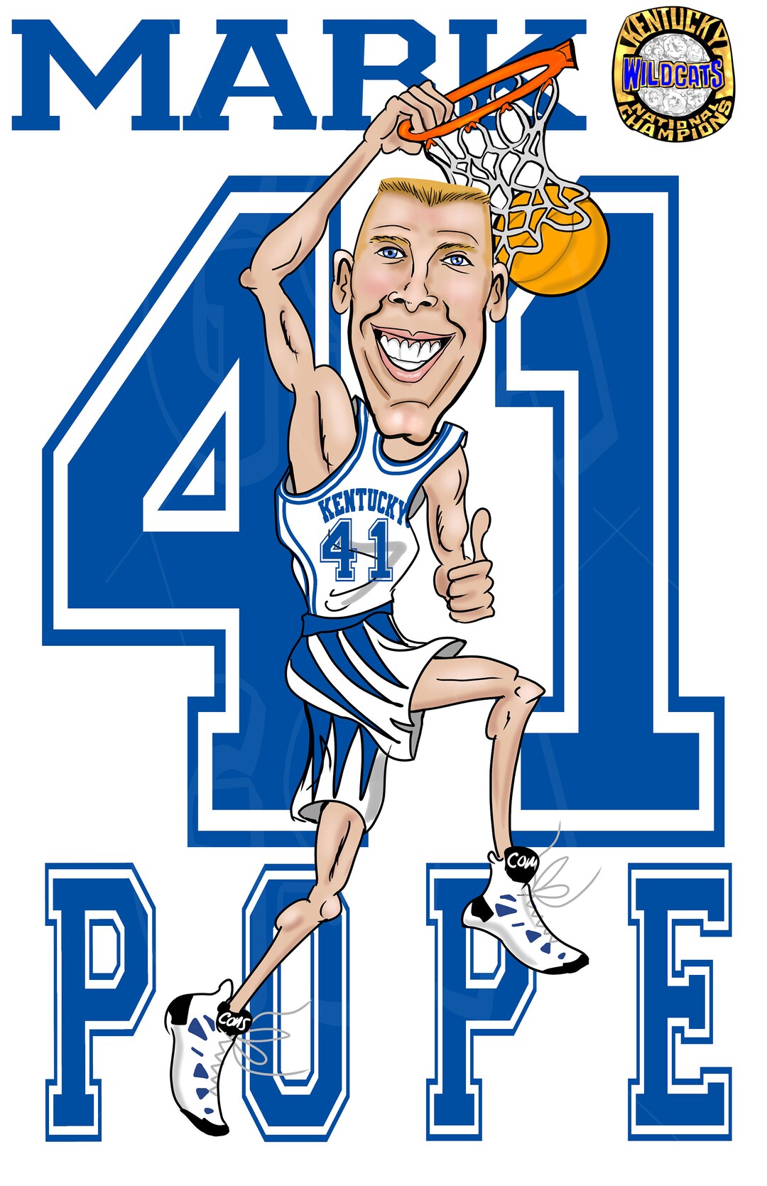 Mark Pope-classic UK Caricature 11 X 17 Poster - Etsy