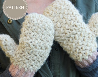 Crochet Pattern Bundle Cozy Bean Hat and Convertible Mittens - Etsy