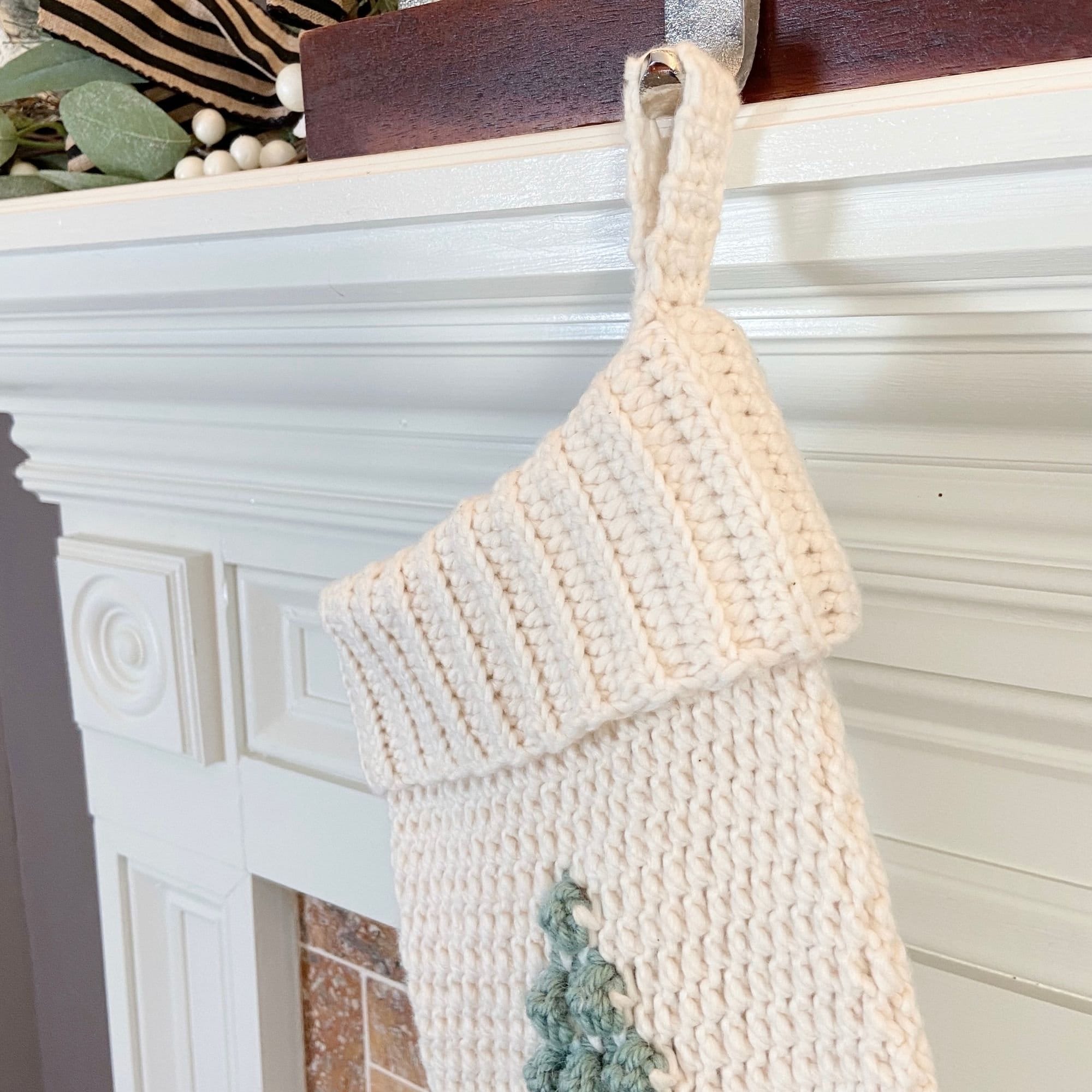 Crochet Stocking Pattern Christmas Tree Stocking Christmas - Etsy