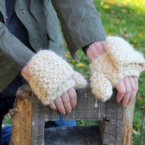 Crochet Pattern | Cozy Convertible Mittens | Glittens | Gloves | Flip ...