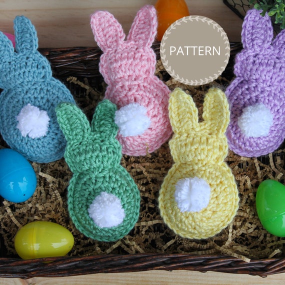 Crochet Pattern Crochet Easter Bunny Toy Easy Crochet | Etsy