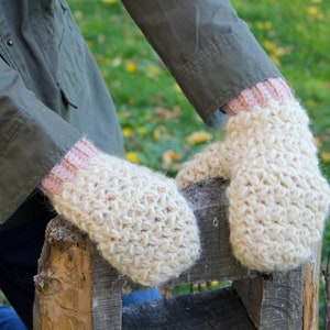 Crochet Pattern | Cozy Convertible Mittens | Glittens | Gloves | Flip ...