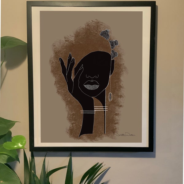 Bantu Knots Art - Etsy