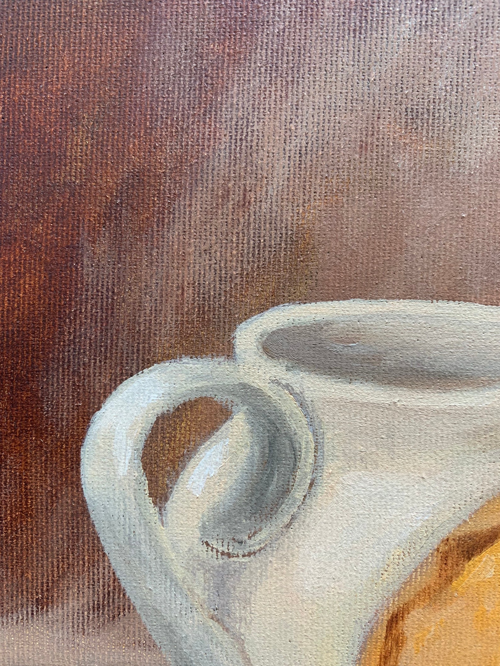 Bread Still Life Oil Painting, Kitchen Food Art (16x16 In) - Etsy