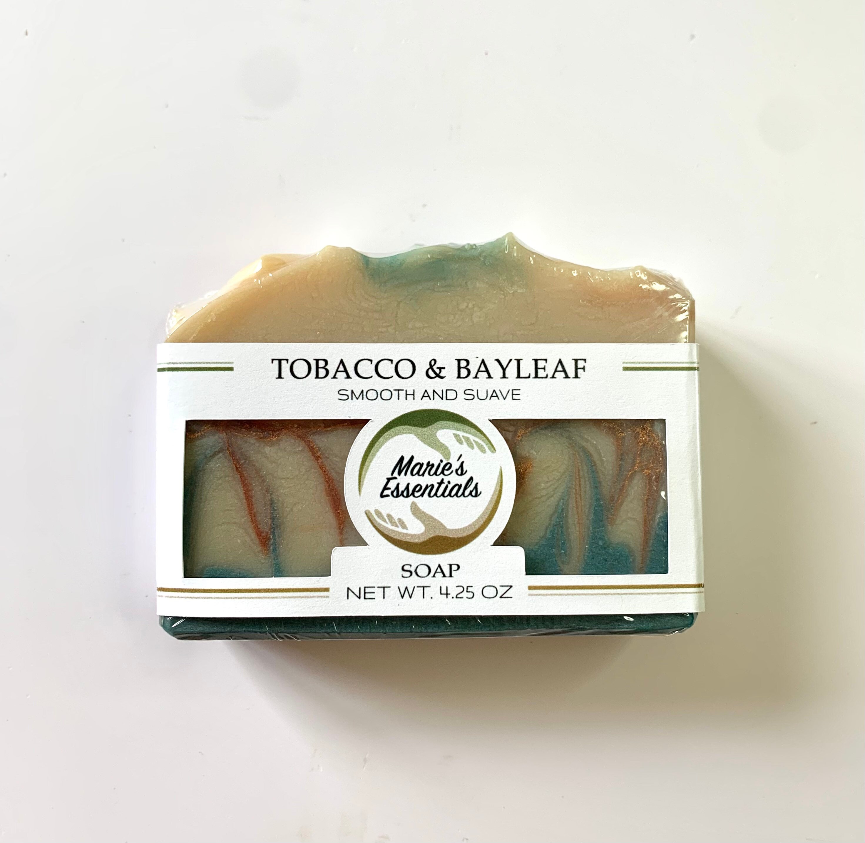 Tobacco and Bayleaf Cold Process Bar Soap, Vegan Soap Bar, Male Soap ...
