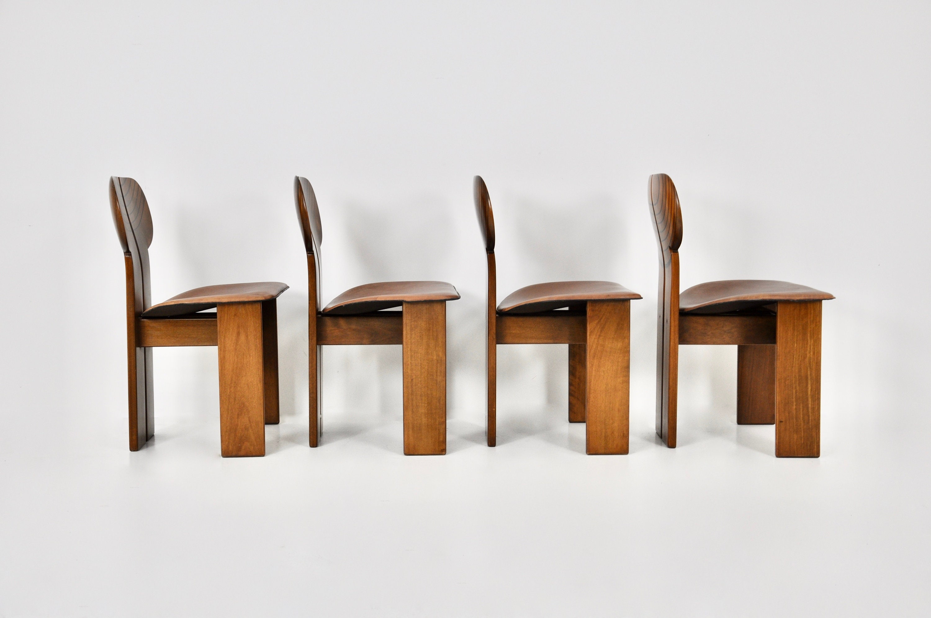 Africa Dining Chairs by Afra & Tobia Scarpa for Maxalto, 1975, Set of 4 ...