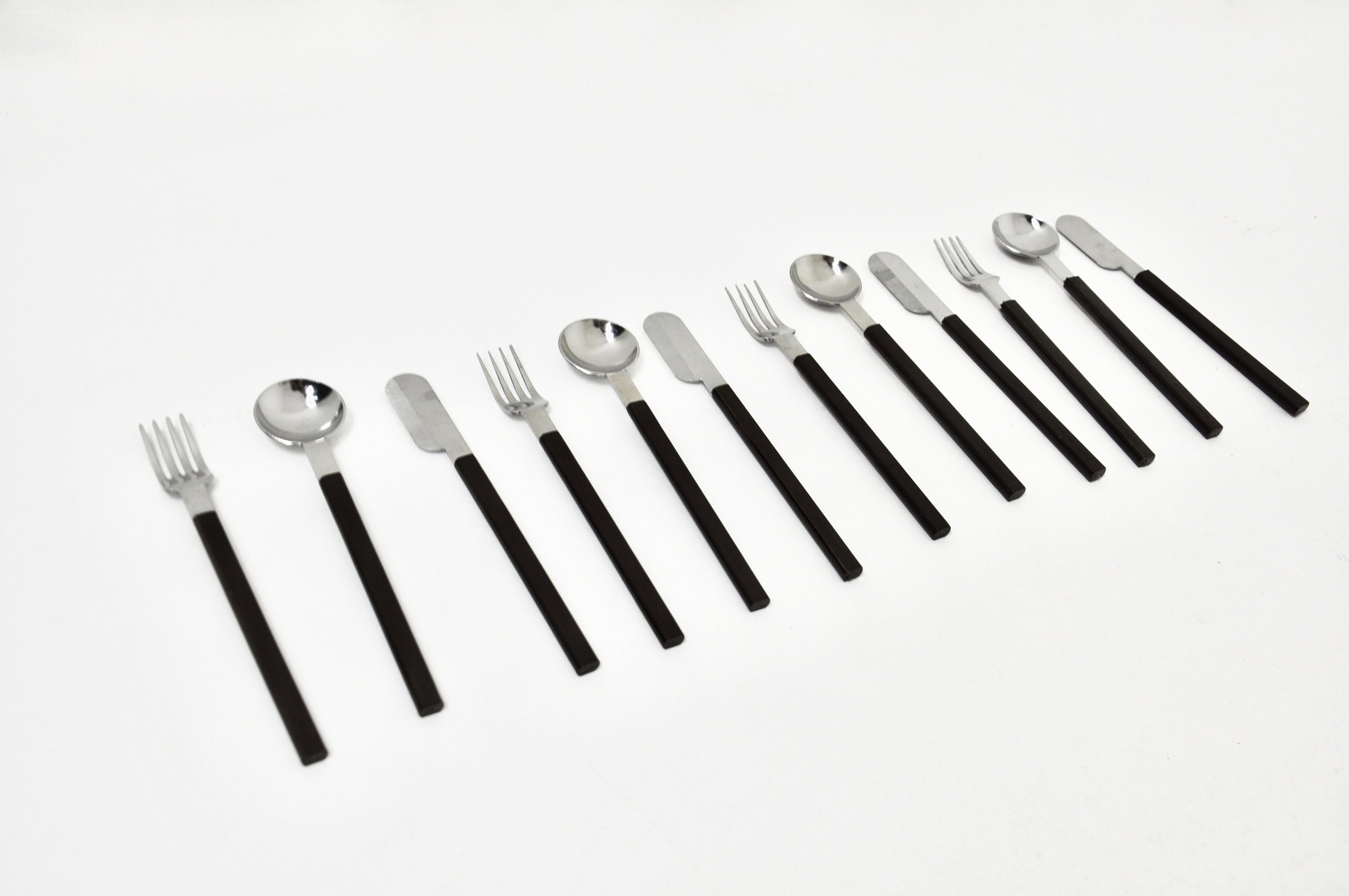 Concorde Cutlery Set by Raymond Loewy for Air France, Set of 12 Pieces ...