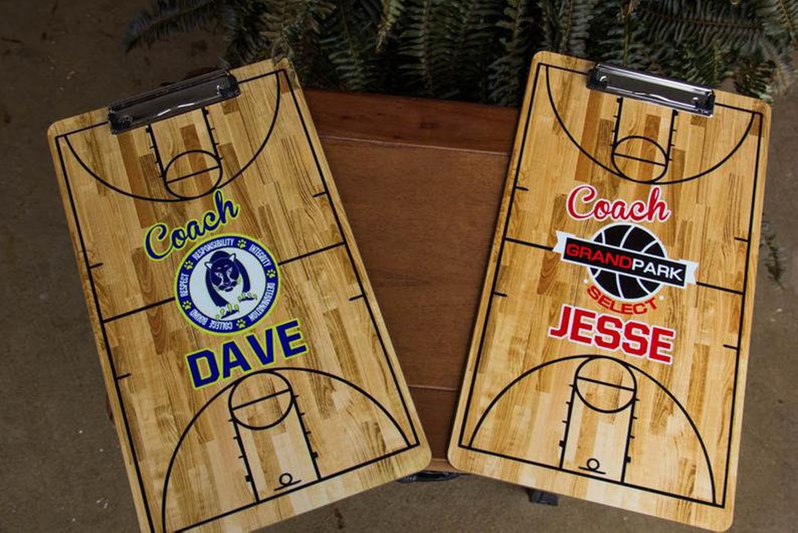 Custom Coach Clipboard With Mascot Coaches Gift Idea | Etsy