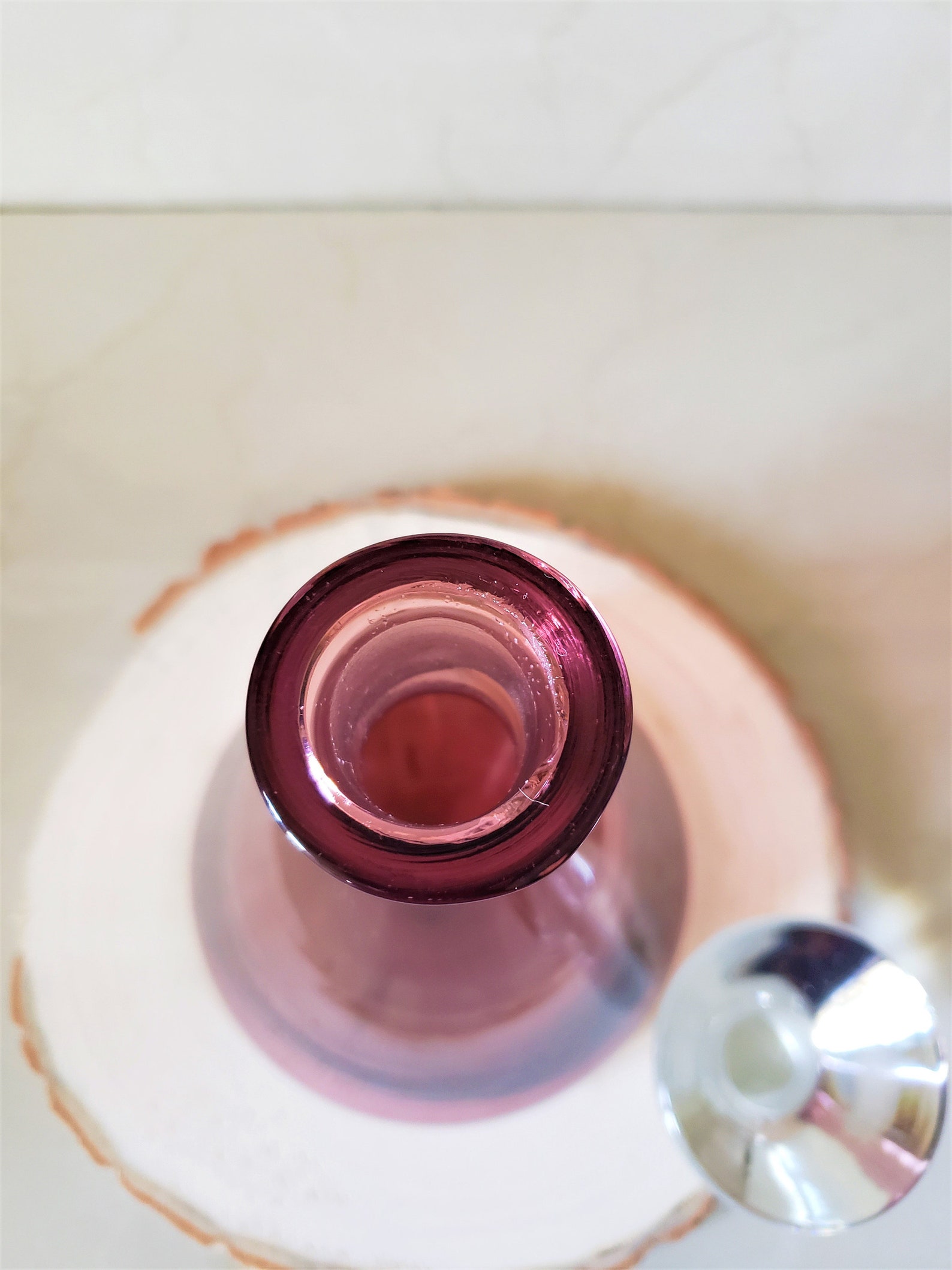 Wine Glass Beaker With Glass Topper Lab Beaker Funneled - Etsy