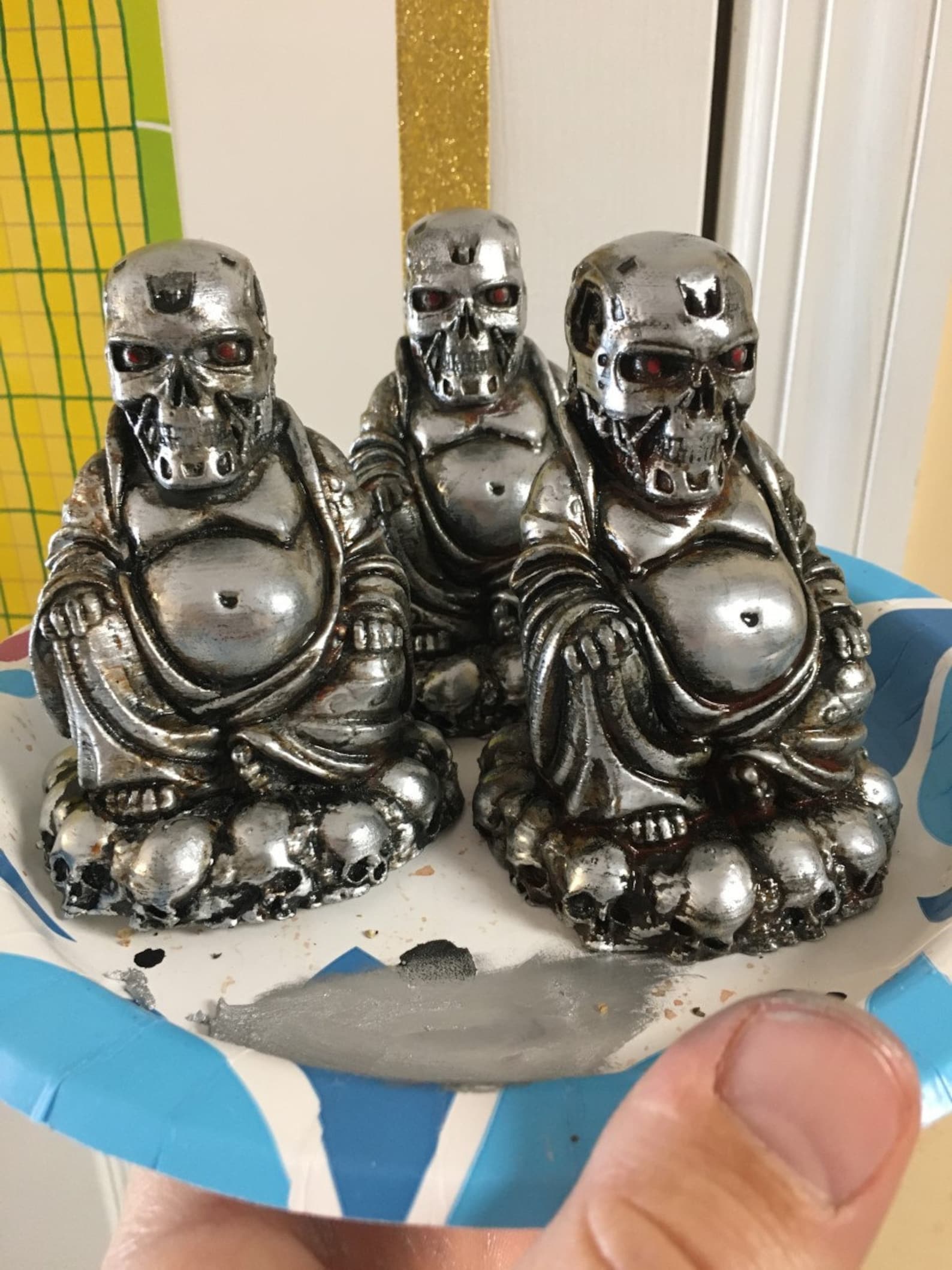 Terminator Buddha - Etsy