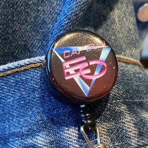 Captain EO Logo 1.25" Badge Reel - Michael Jackson, High Quality! - Etsy