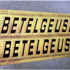 Beetlejuice Marquee Light up Sign CUSTOM Graphic POSTER ONLY* Spirit ...
