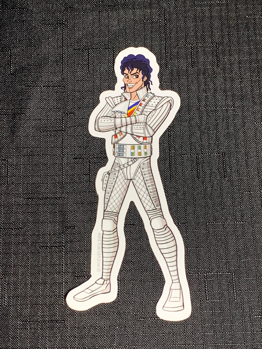 RAD! Captain EO Vinyl Sticker - Michael Jackson - Etsy