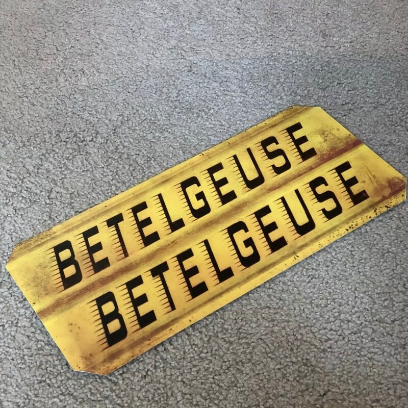 Beetlejuice Signs - Etsy