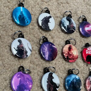 Godzilla Minus One / Shin Godzilla 1.25" Keychain! Button! Magnet ...