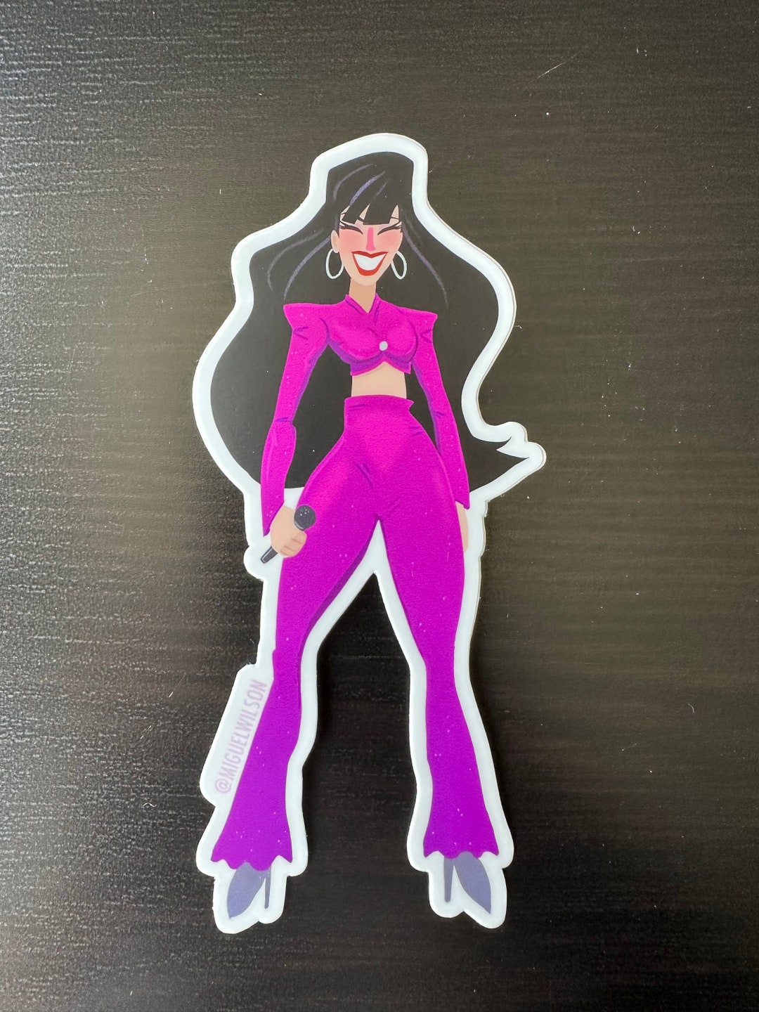 Selena Quintanilla Vinyl Sticker - Etsy