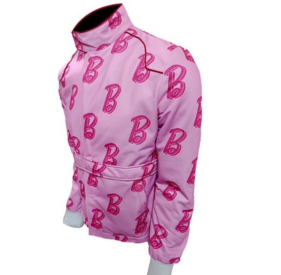 Handmade Ryan Gosling Pink Bomber Jacket Ken Pink Costume - Etsy