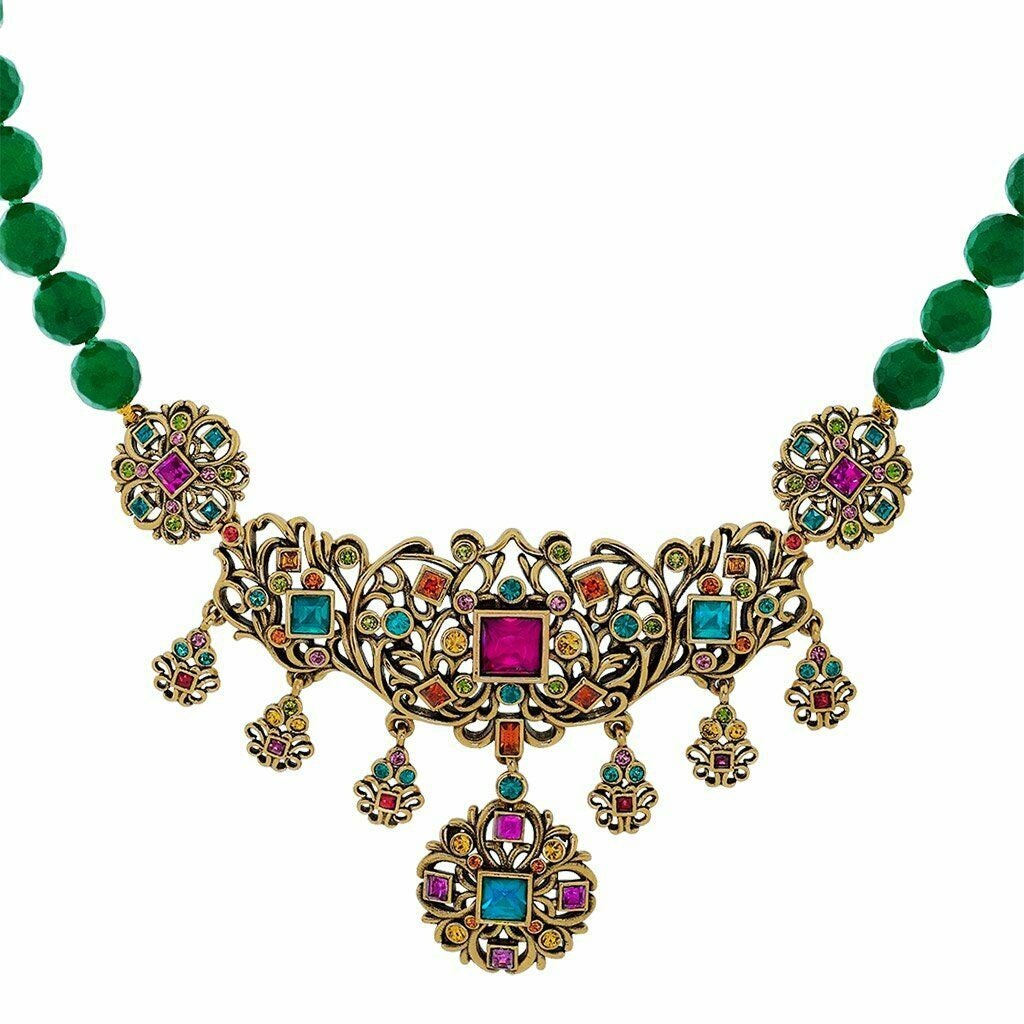 Heidi Daus Crown Collection Crystal Beaded Necklace - Etsy