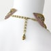 Heidi Daus Seductive Fantasy Gold Choker Dangle Beaded Necklace ...