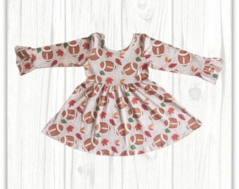 Girl Football Dress - Etsy