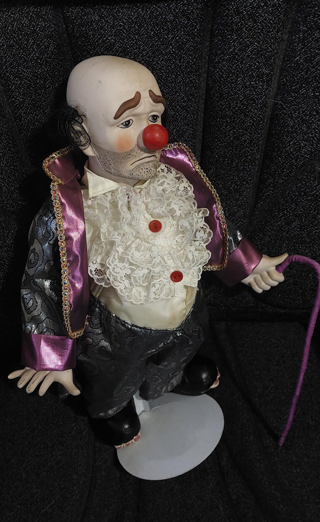 Vintage Sad Clown Doll - Etsy