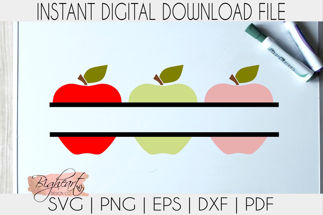 Apples SVG Apples Nameplate SVG Teacher Apples Label SVG - Etsy