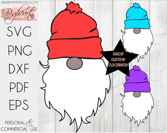 Gnome Homie SVG Changeable Colors Gnome SVG Gangster Gnome | Etsy
