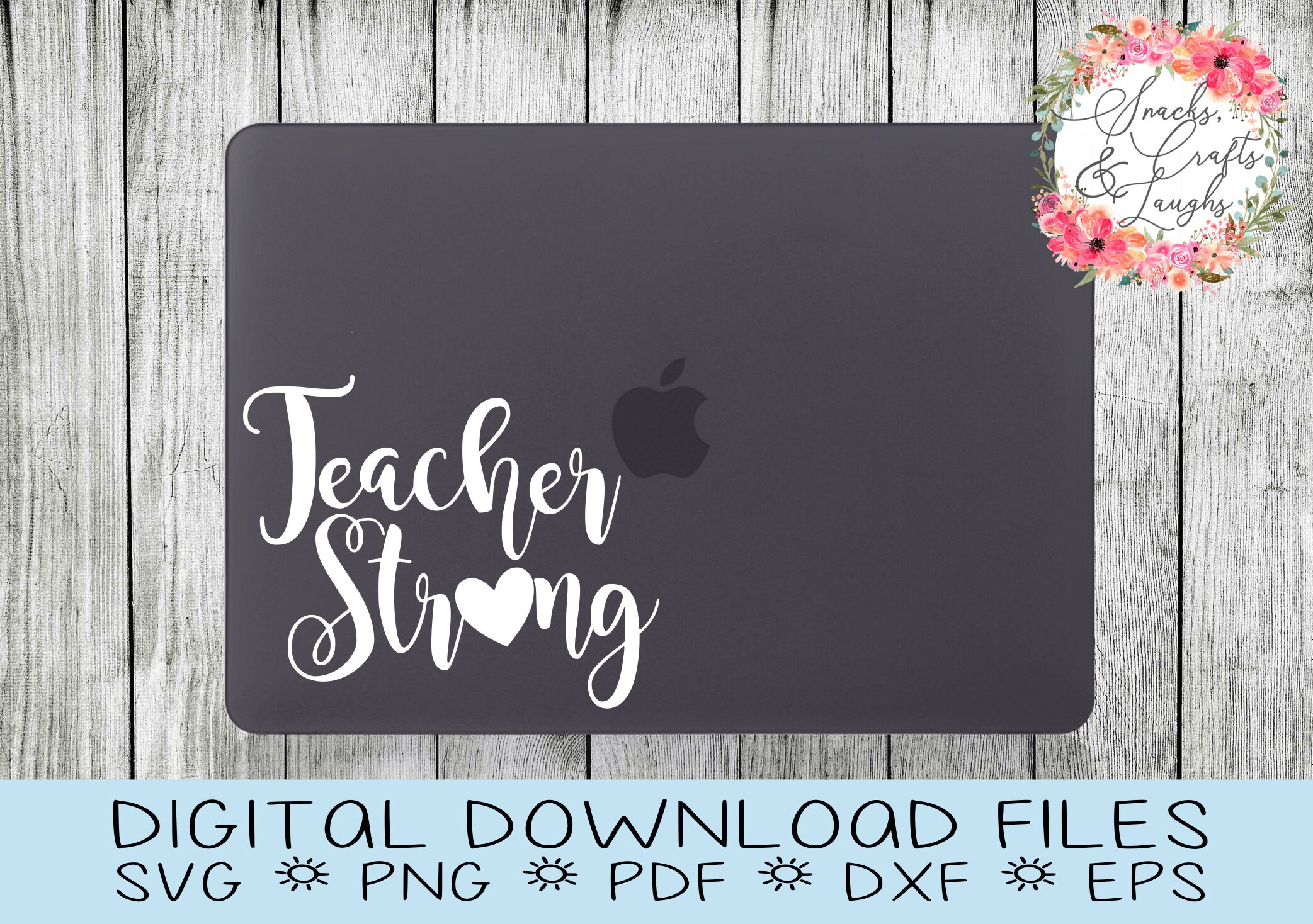 Teacher Strong SVG Teacher SVG Teacher Appreciation SVG | Etsy