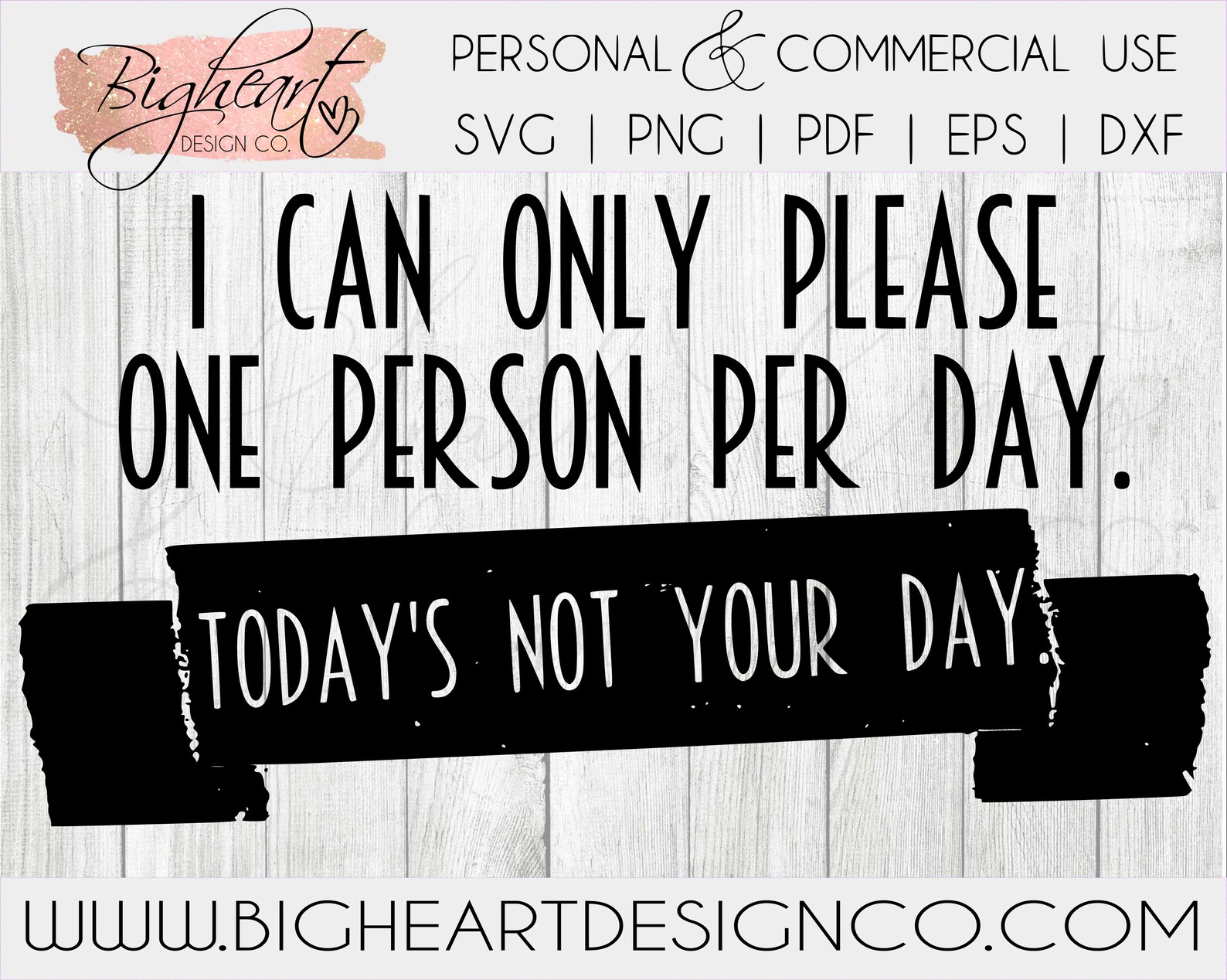 I Can Only Please One Person per Day Today's Not Your Day - Etsy