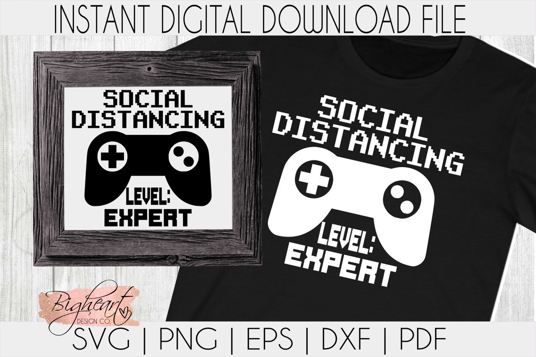 Social Distancing Level Expert SVG Social Distancing SVG - Etsy