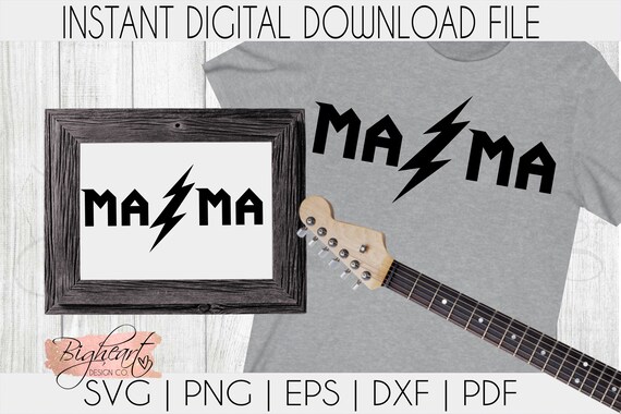 Mama Metal SVG Metal Mom SVG Metal Music Mom Shirt SVG - Etsy Finland
