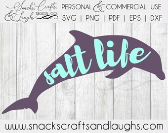 Salt Life Svg - Etsy