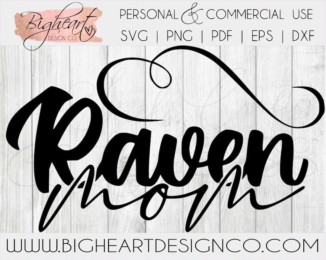 Raven Mom SVG Mom of A Raven Team Pride SVG Go Fight Win Ravens SVG - Etsy