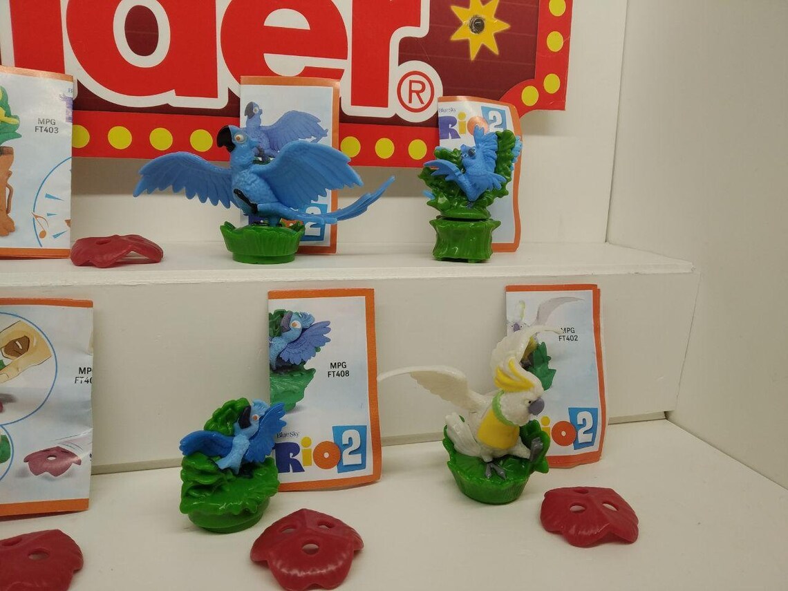 New series of Kinder toys Rio 2toys for children. | Etsy