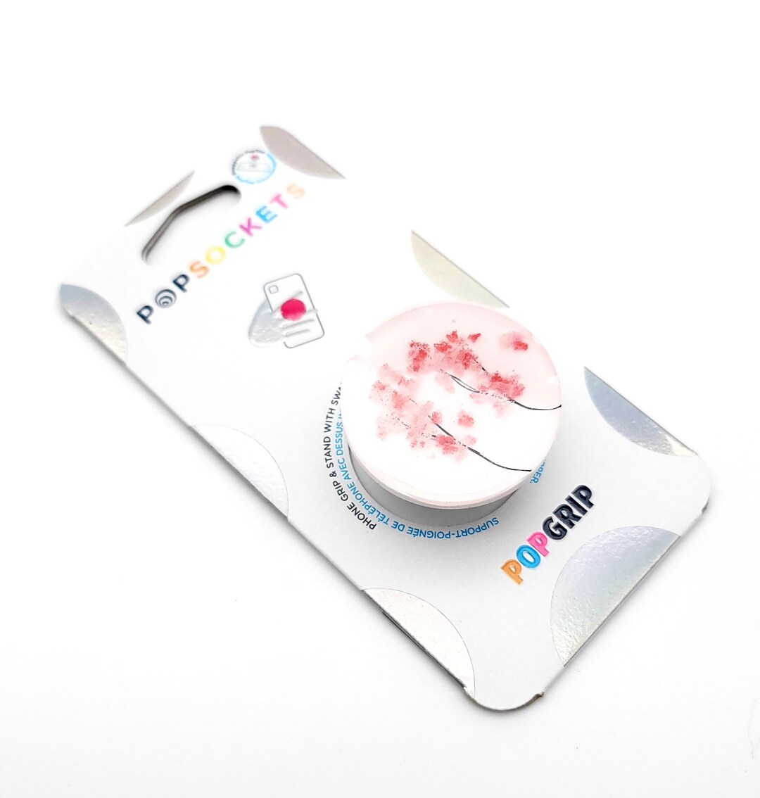 Hand Painted Resin Sakura Cherry Blossom Phone Grip - Etsy