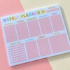Pastel Daily Planner Notepad - Etsy
