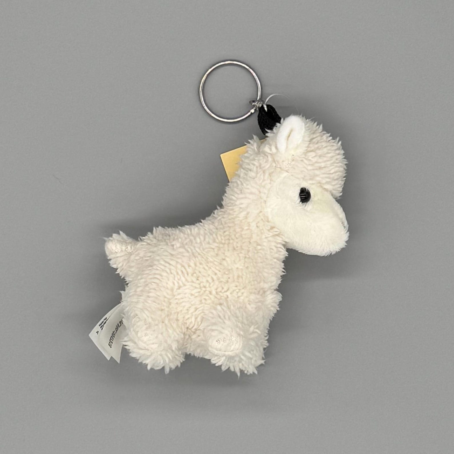 Small Plush Alpaca Keychain – 12 Cm With Keyring, Available in Brown or ...