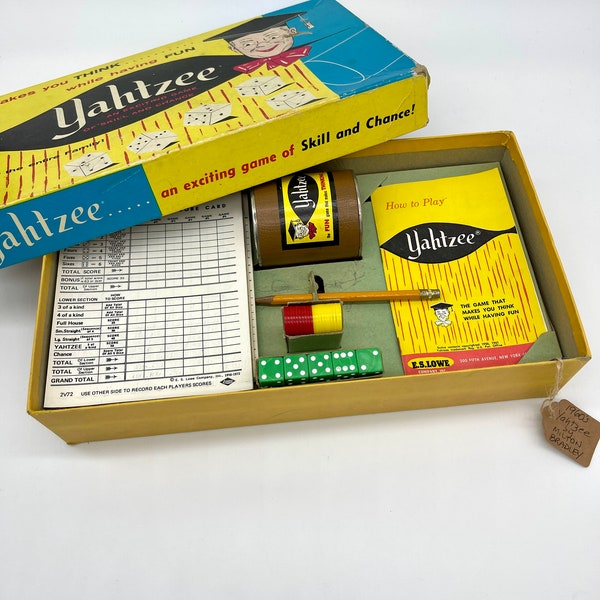 Yahtzee - Etsy