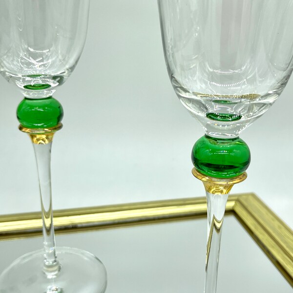 Crystal Stemware - Etsy
