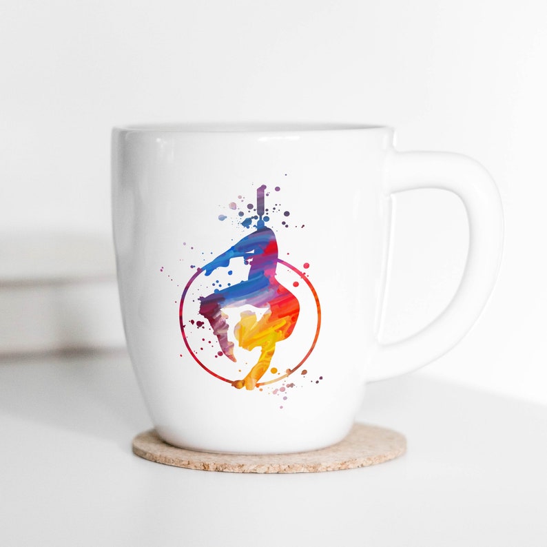 Aerial Hoop Print Lyra Hoop Art Aerial Acrobat Dance Studio - Etsy